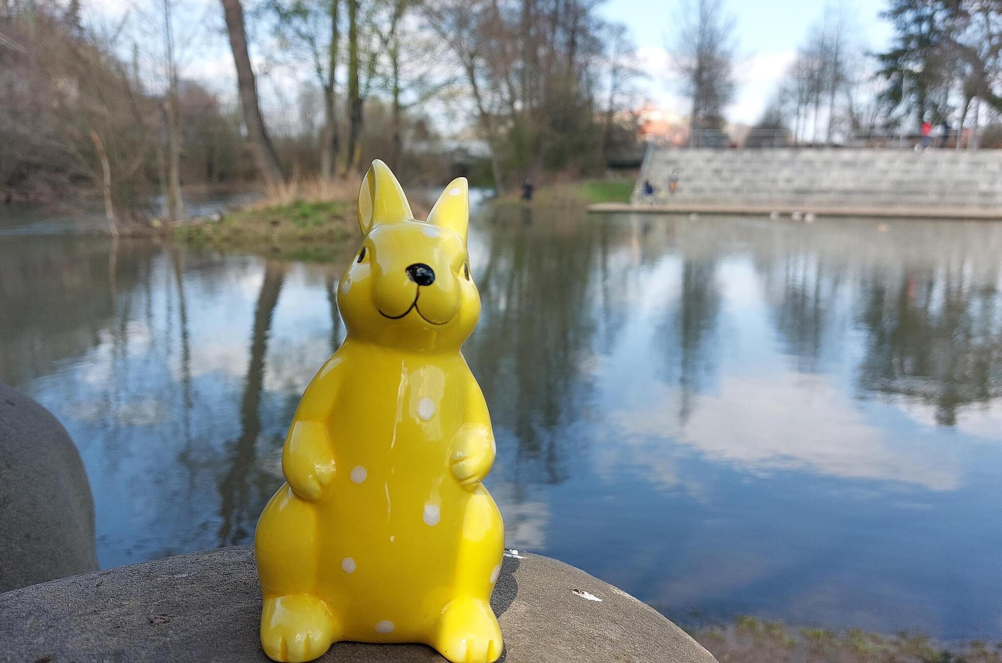 Flopsi ist durch den Landkreis Kronach gereist nur erinnert er sich ...