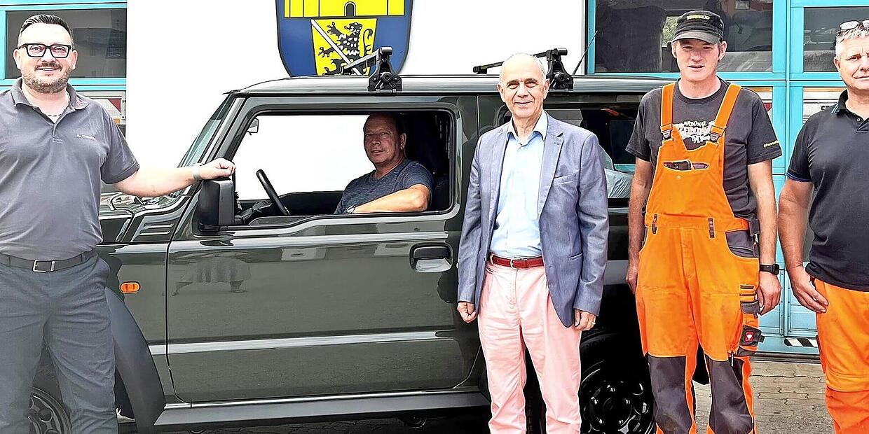 Neues Dienstfahrzeug für den Wasserwart