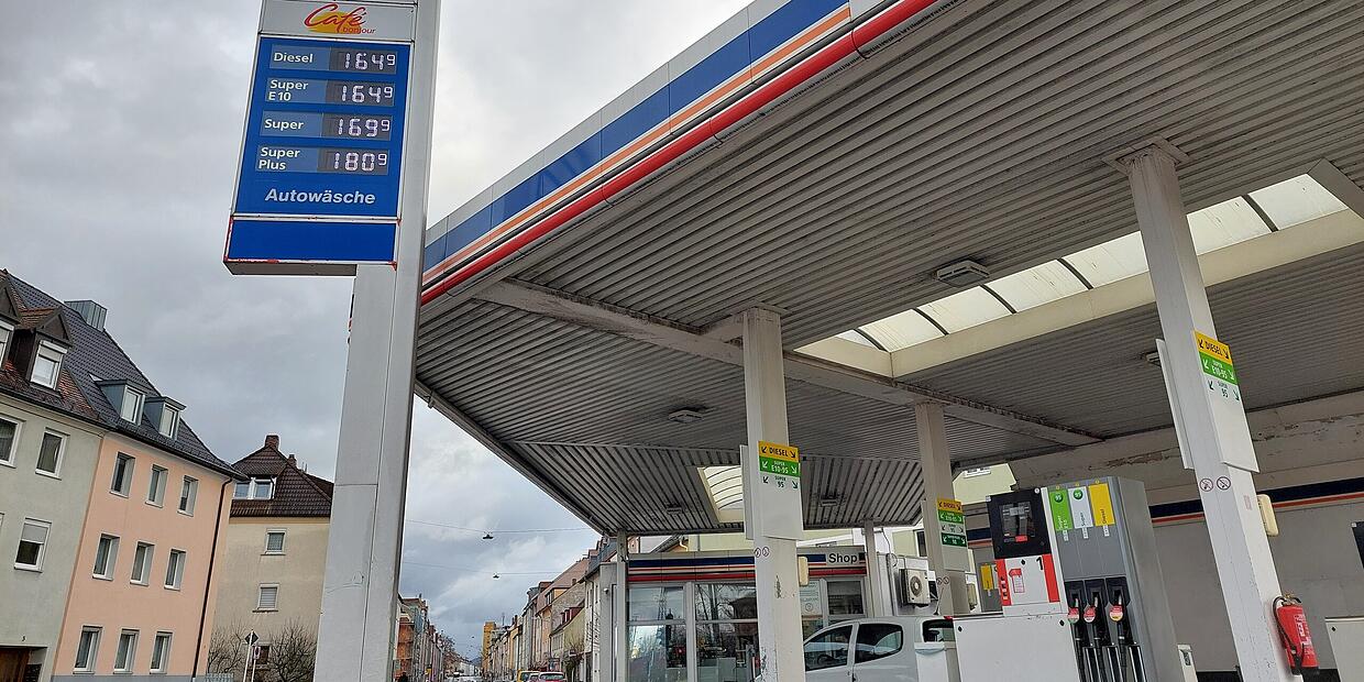 Schne Jet Tankstelle Bamberg Bildernull