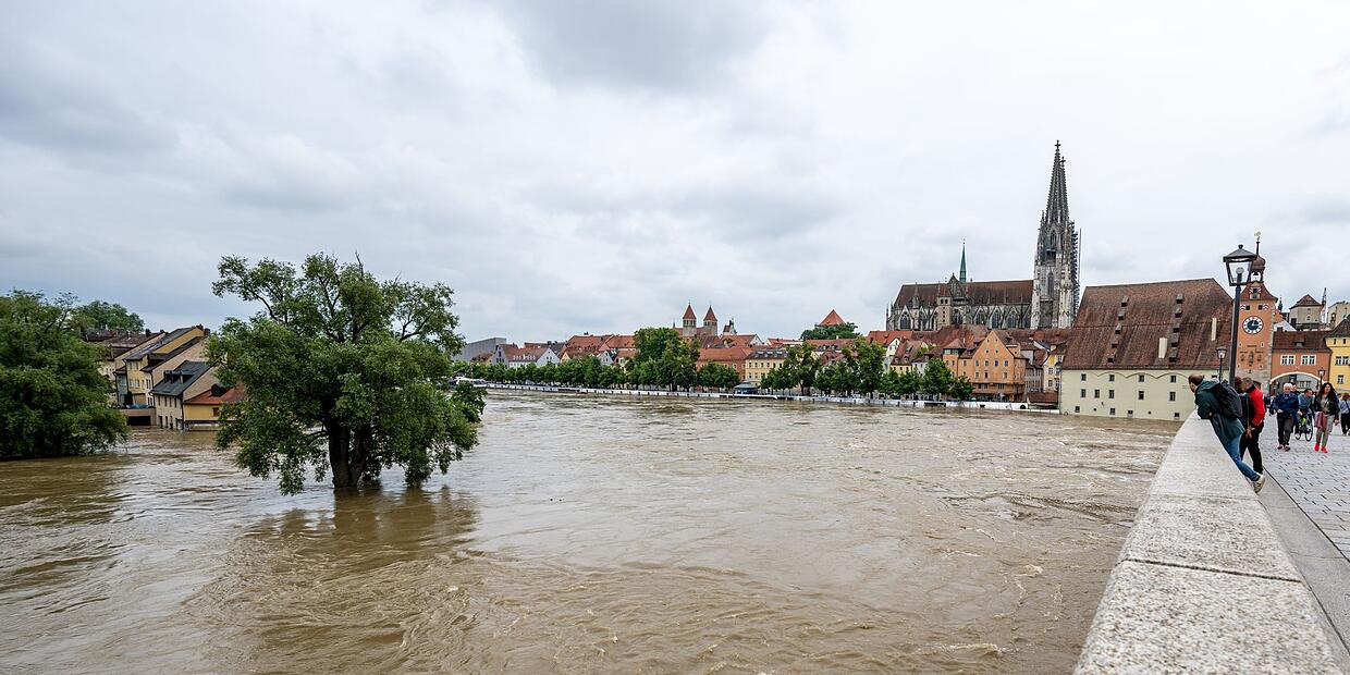 Hochwasserlage im Süden und Osten Bayerns weiter angespannt
