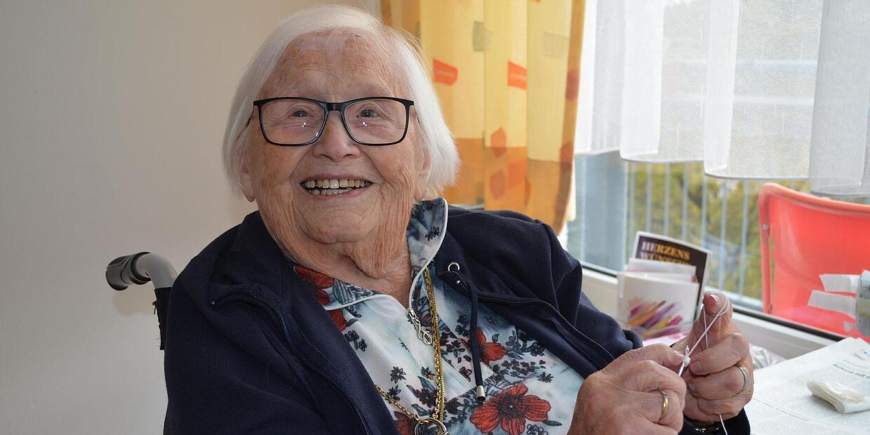 Hildegard Reißmann aus Dörfles-Esbach feiert am 9. November ihren 100 ...