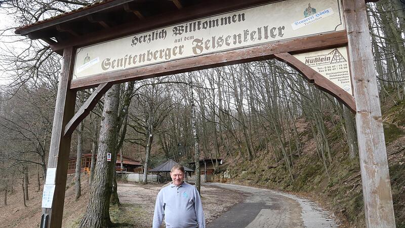 Der Felsenkeller auf dem Senftenberg wird verpachtet.