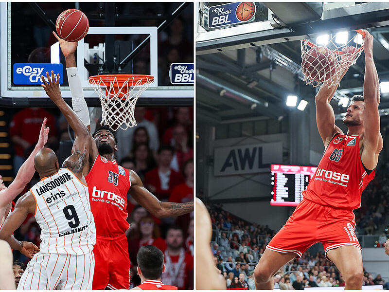 Bamberg Baskets feiern historischen Sieg bei den MHP Riesen Ludwigsburg