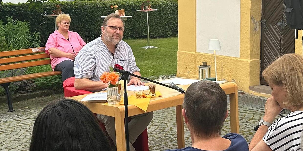 Krimi-Autor Helmut Vorndran liest in Steppach aus neuem Buch