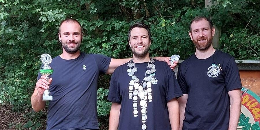 Bei der Hubertus-Gilde Euerdorf wurde das Königshaus neu aufgestellt