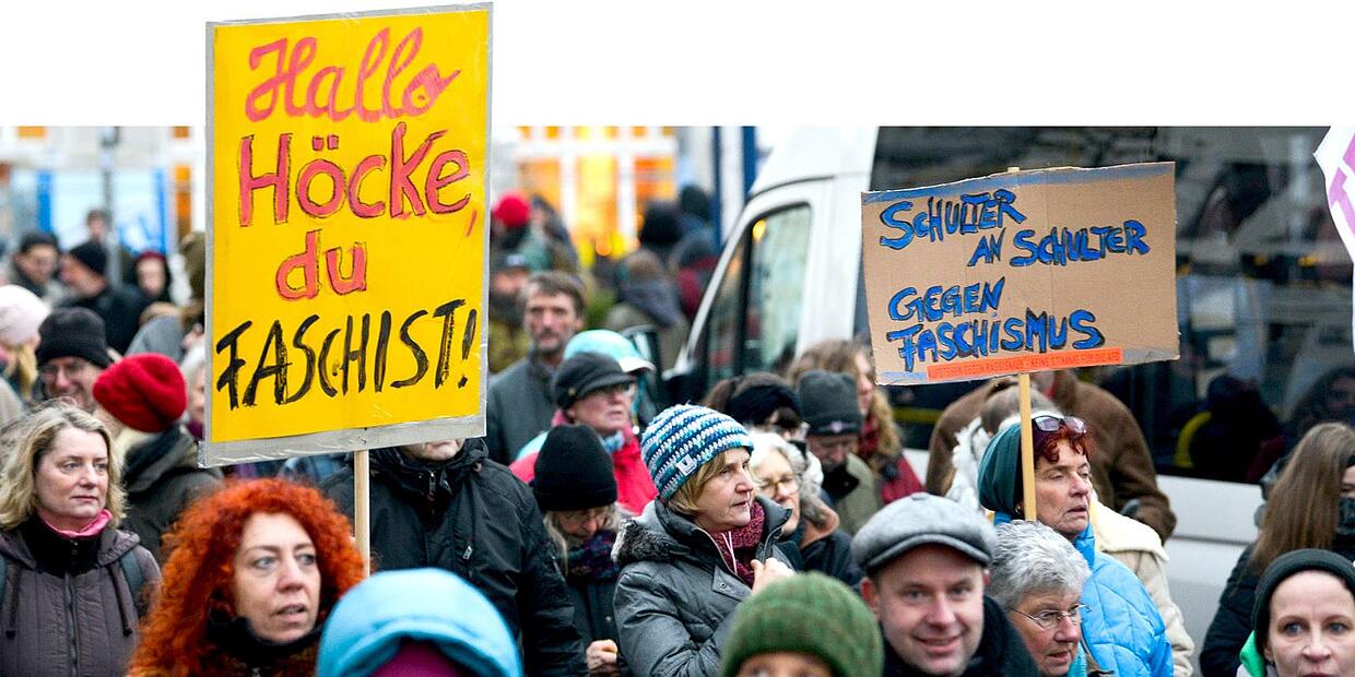 Höcke-Auftritt in Kulmbach: Der Protest formiert sich