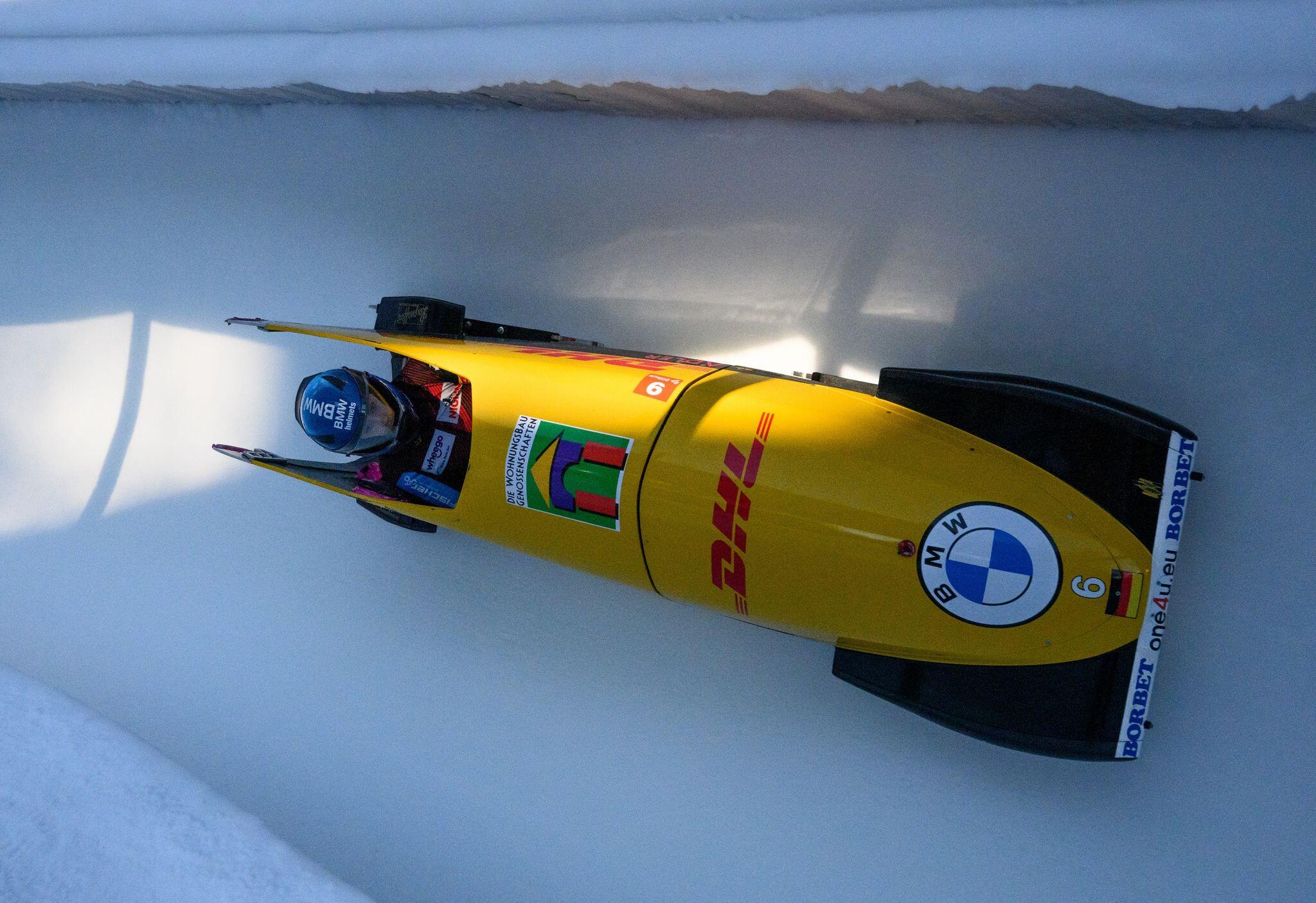 Laura Nolte erste deutsche Monobob-Weltmeisterin