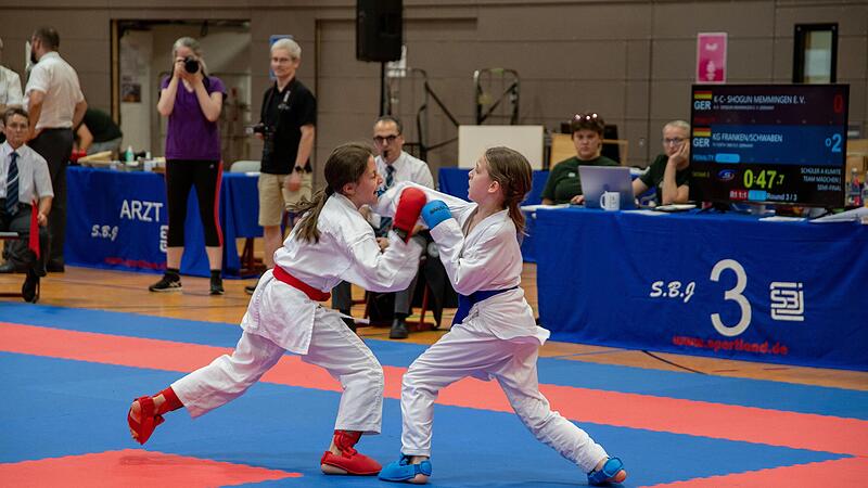Karate bayerische Meisterschaften der Kinder und Schüler: Medaillen für ...