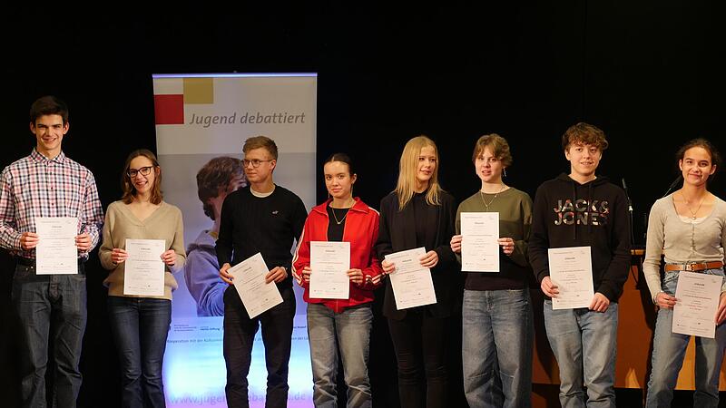 Julian Engelhardt vom Münnerstädter Schönborn-Gymnasium hat sich beim ...