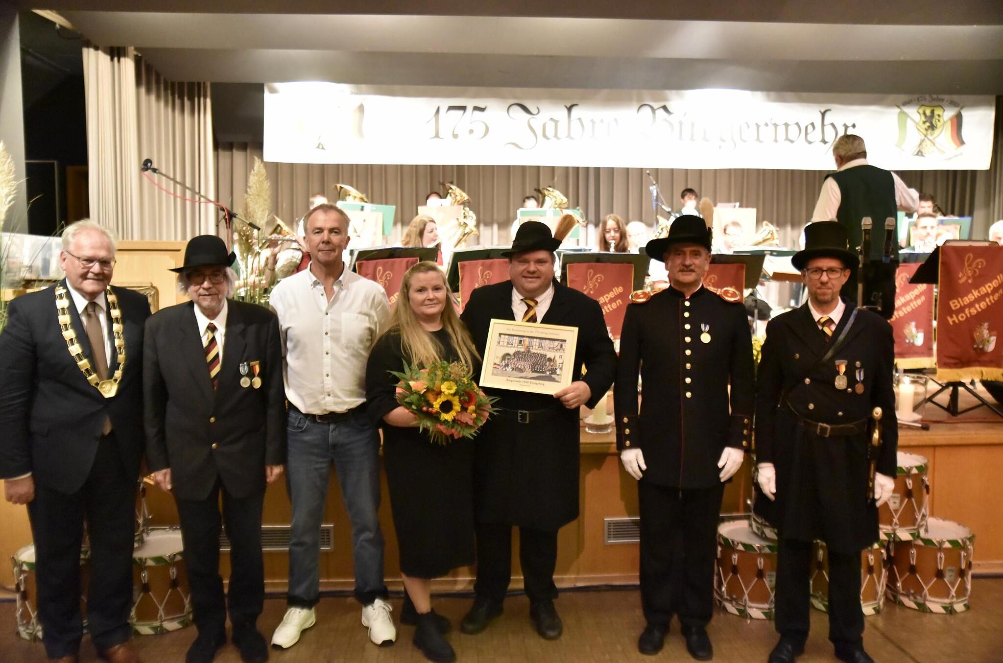 Festkommers der Bürgerwehr Königsberg 1848 zum 175-jährigen Bestehen