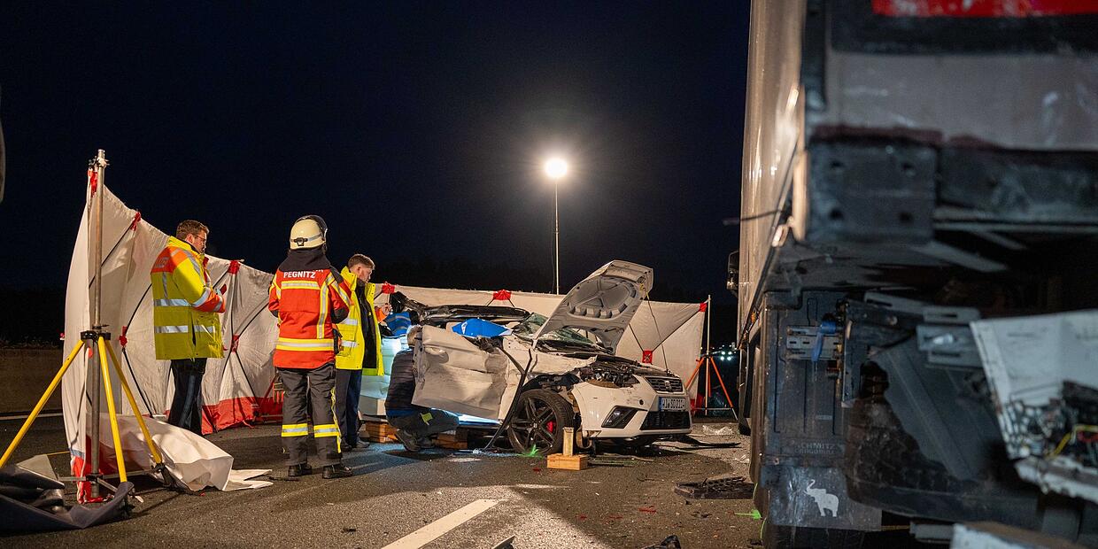 Tödlicher Unfall auf der A9