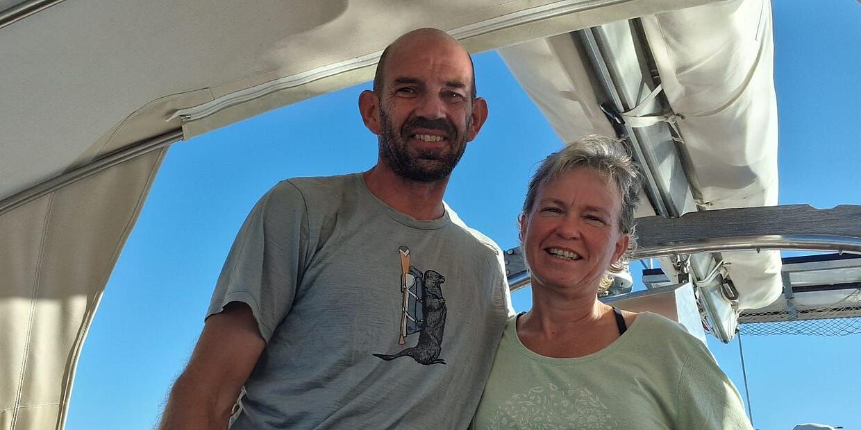 Als Aussteiger auf dem Segelboot: Wie zwei Willanzheimer bei ihrer ...