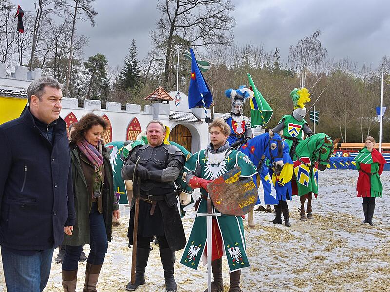 Nach Besuch im Erlebnispark Schloss Thurn: Markus Söder positiv getestet