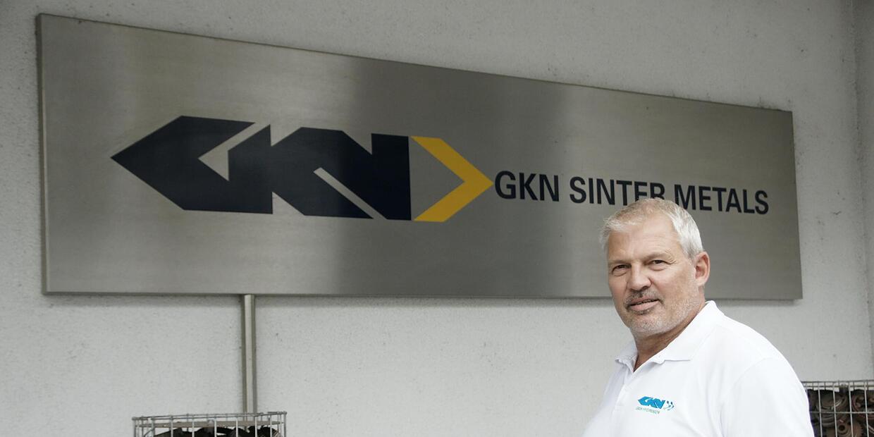 Matthias Zeier hat bei GKN Bad Brückenau Teile für einen Metallhydrid ...