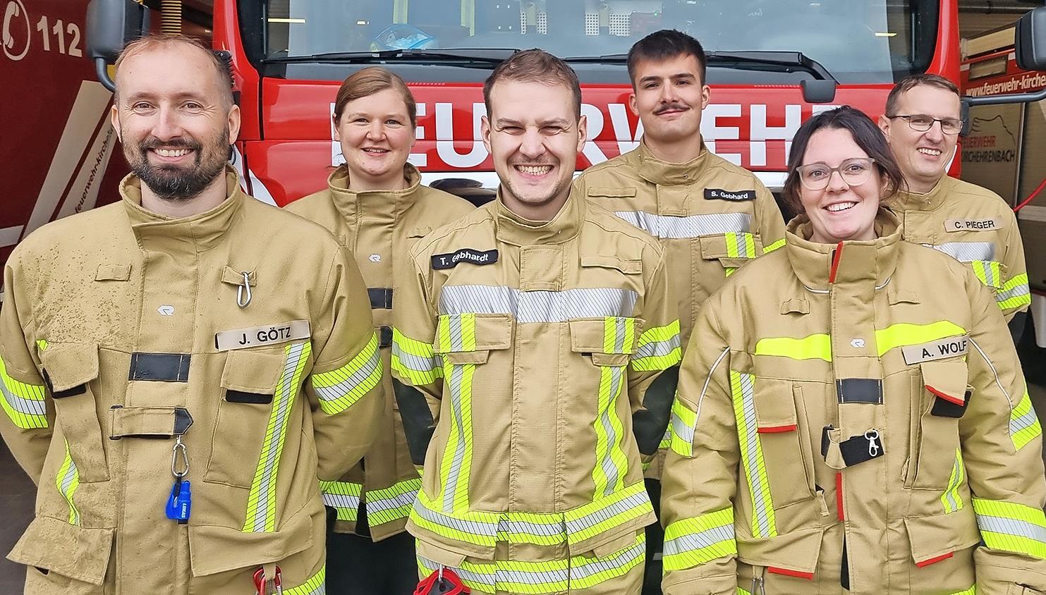 Sechs neue Truppführer