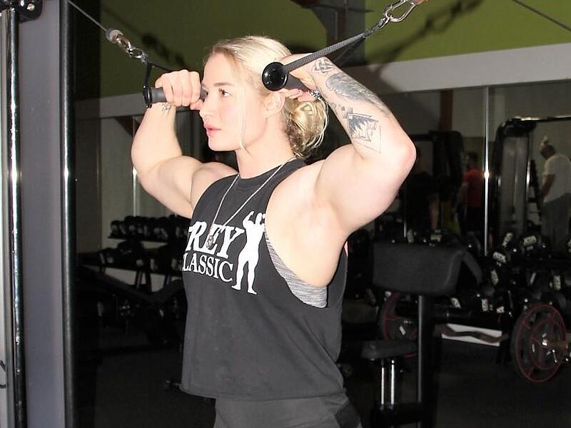 Bodybuilder sind dumme Stoffer? Von wegen: Tiffany Ritter aus Pegnitz ...