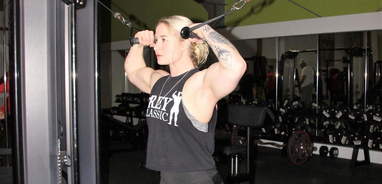 Bodybuilder sind dumme Stoffer? Von wegen: Tiffany Ritter aus Pegnitz ...