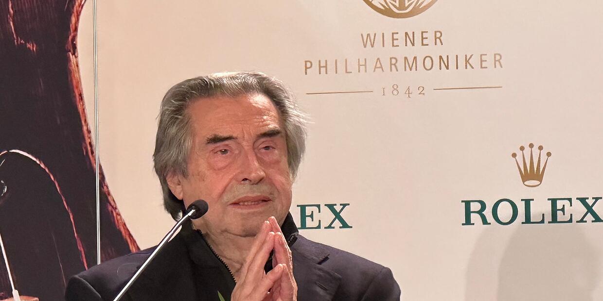 Was der Dirigent Muti mit dem Wiener Neujahrskonzert erhofft