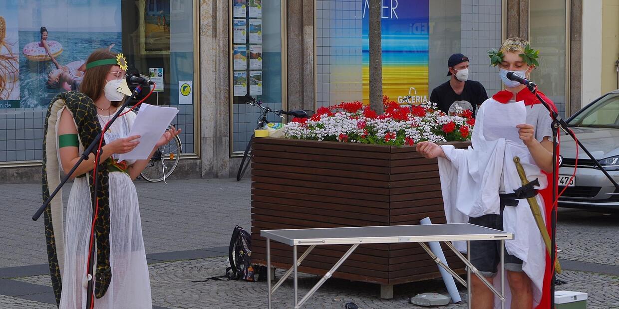 Studenten protestieren gegen Hochschulreform