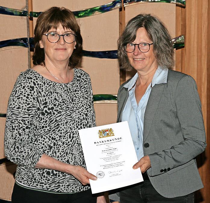 Seit 40 Jahren Lehrerin