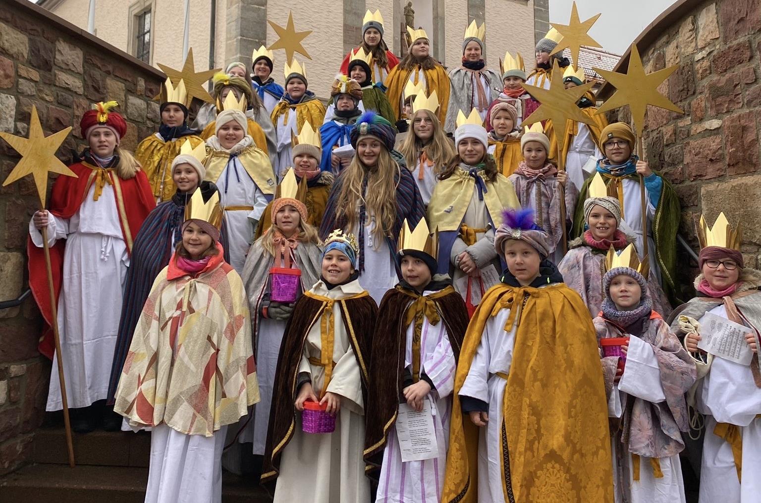 Sternsingeraktion im Landkreis Bad Kissingen