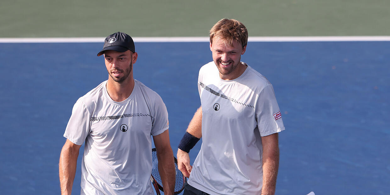 Tennis: Kevin Krawietz und Tim Pütz ziehen bei den US Open ins Viertelfinale ein