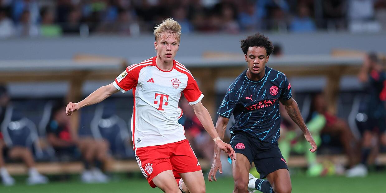 Fußball: Frans Krätzig aus Nürnberg überzeugt beim FC Bayern München