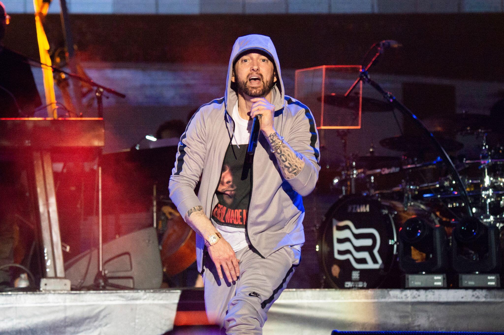 Das Unterschicht-Wunderkind: Rapper Eminem wird 50
