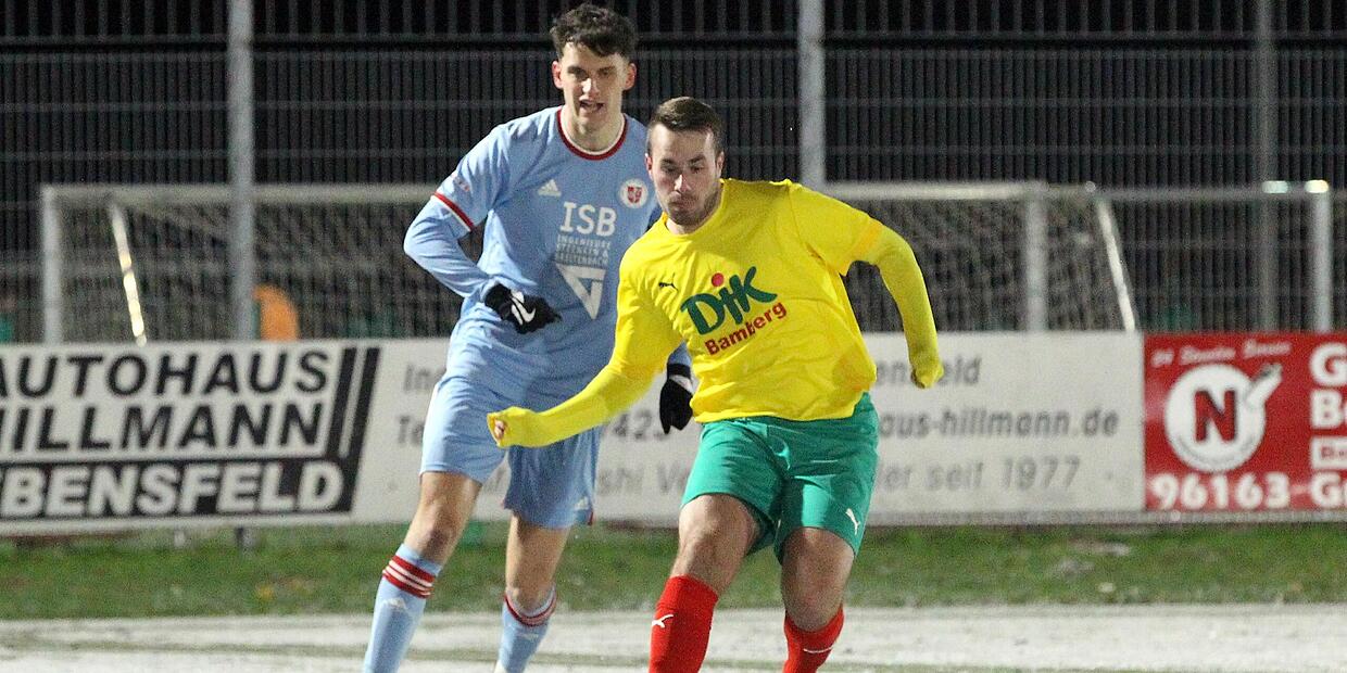 Die DJK Bamberg besiegt in der Fußball-Landesliga Nordwest die Tus Röllbach