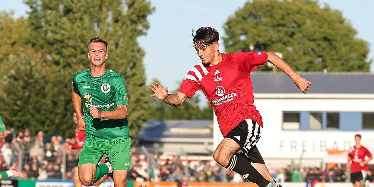 Fußball: Dustin Forkel trifft erneut für den 1. FC Nürnberg