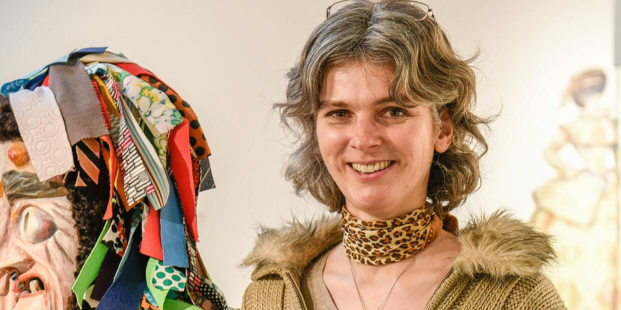 Katrin Hesse leitet das Deutsche Fastnachtmuseum in Kitzingen und ...