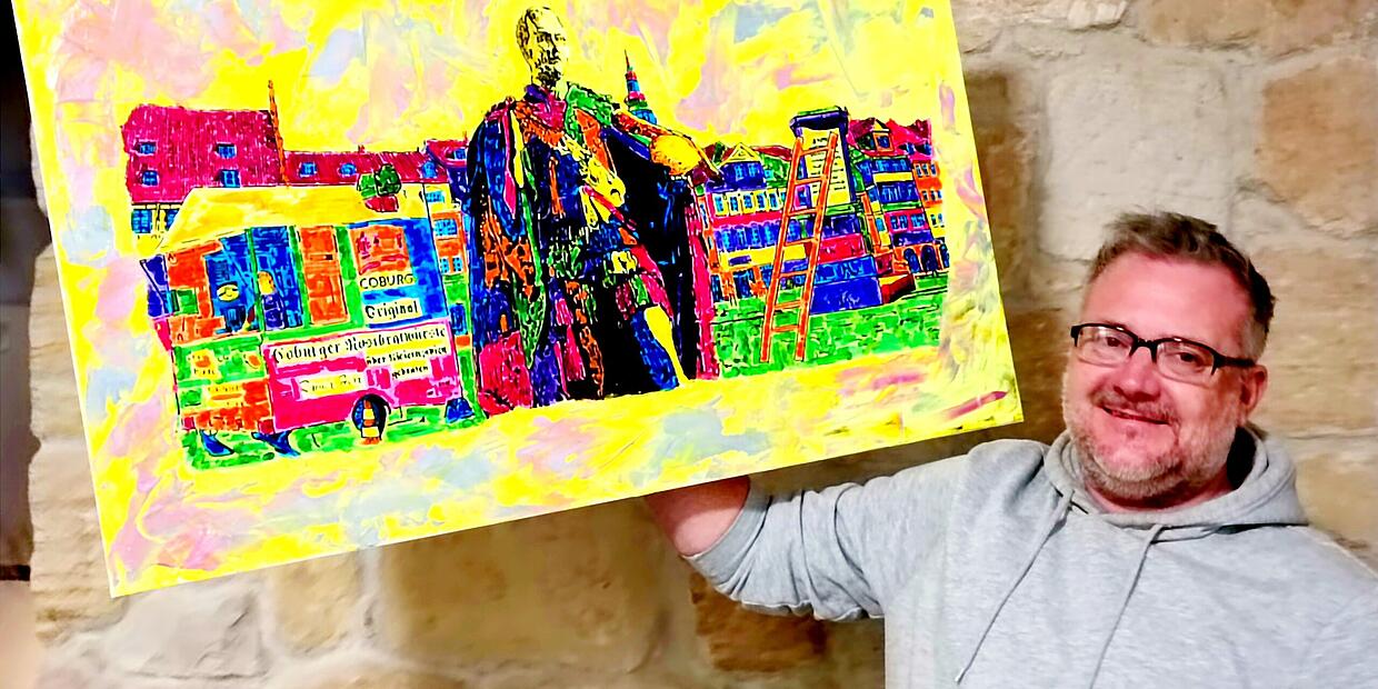 Pop Art: Coburgs Künstler Markus Heger stellt in einer Bamberger ...