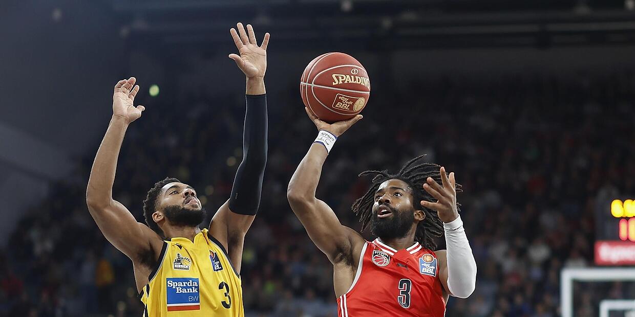 Die Bamberg Baskets verlieren gegen die MHP Riesen Ludwigsburg mit 90:102