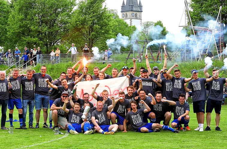 Fußball: Die SpVgg Wonsees feiert nach 43 Jahren wieder eine Meisterschaft