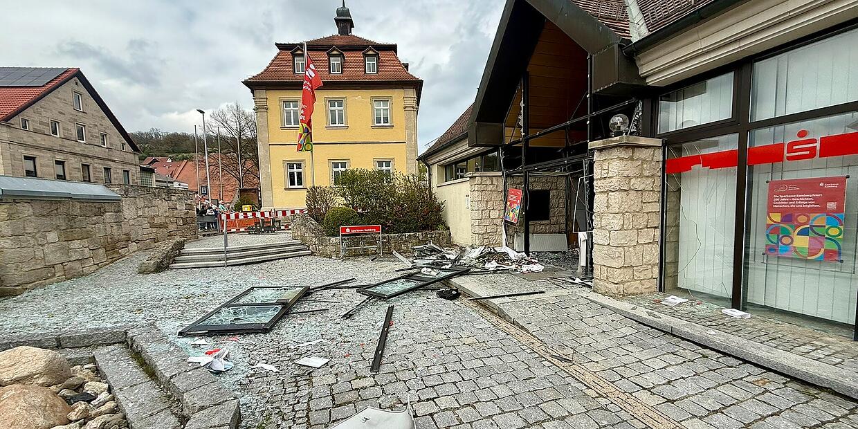 Dreister Bankraub in Ebrach bei Bamberg: Was Anwohner sagen