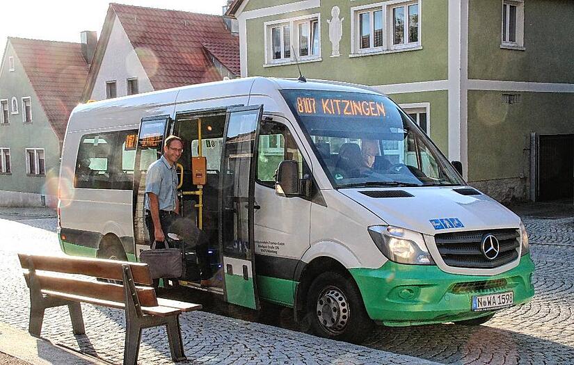 Mit dem Bus zur Arbeit: Wo das im Landkreis Kitzingen geht