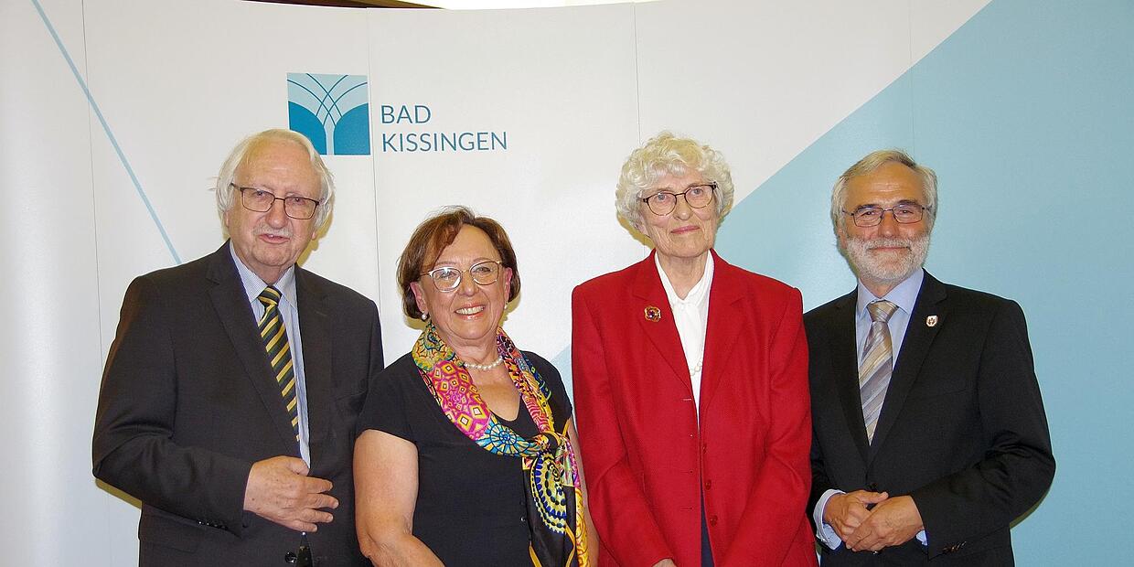 Verleihung der Bürgermedaille in Bad Kissingen an Stempfle, Renner ...