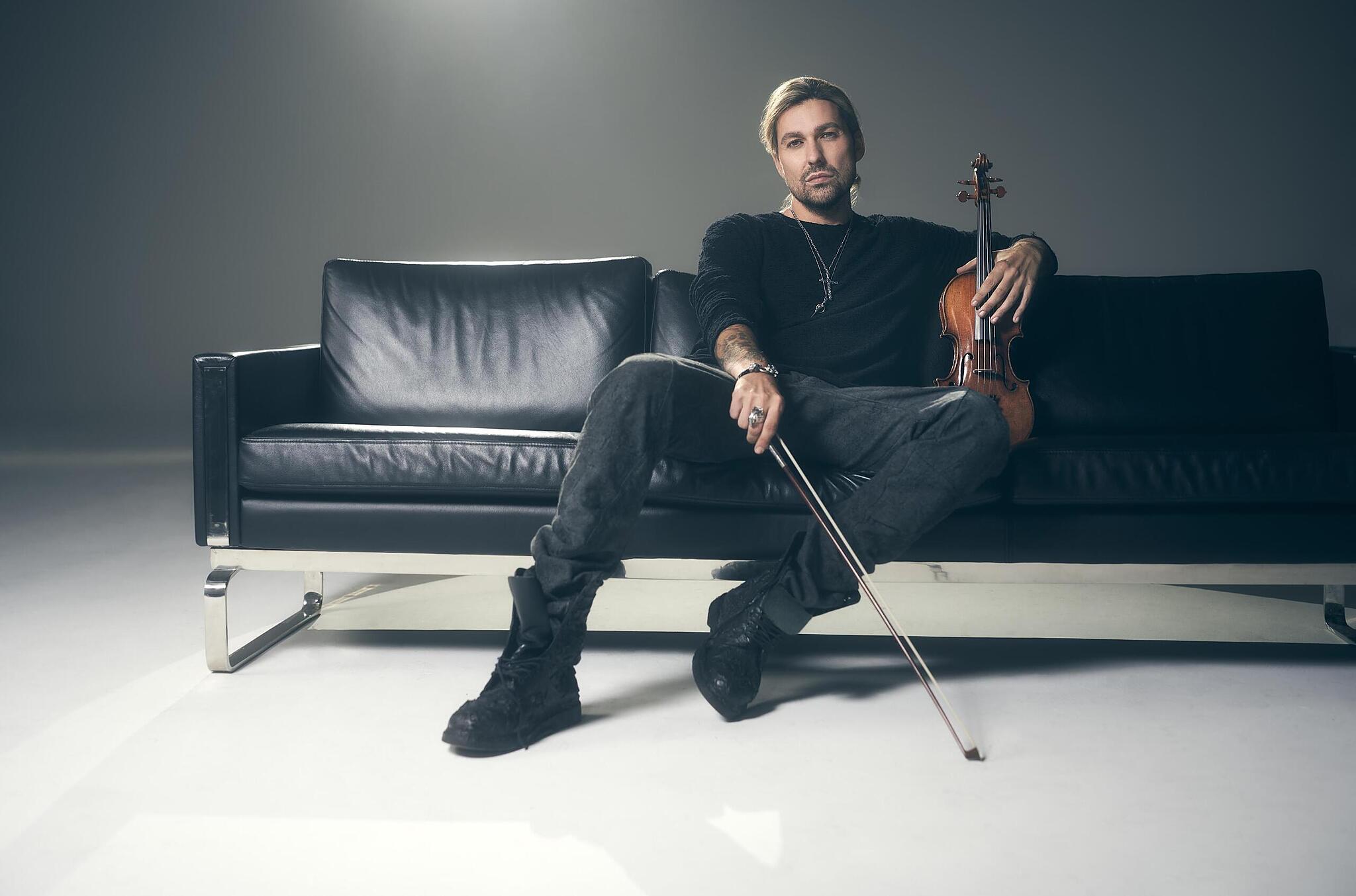Stargeiger David Garrett bei Lieder auf Banz