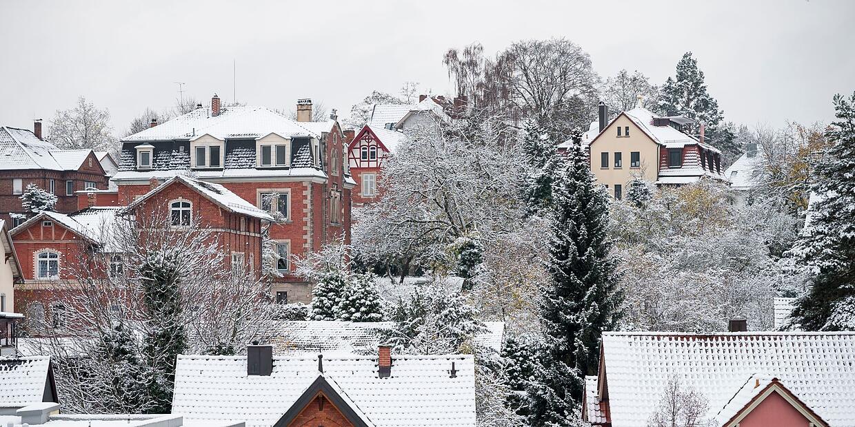 Schnee in Teilen Bayerns