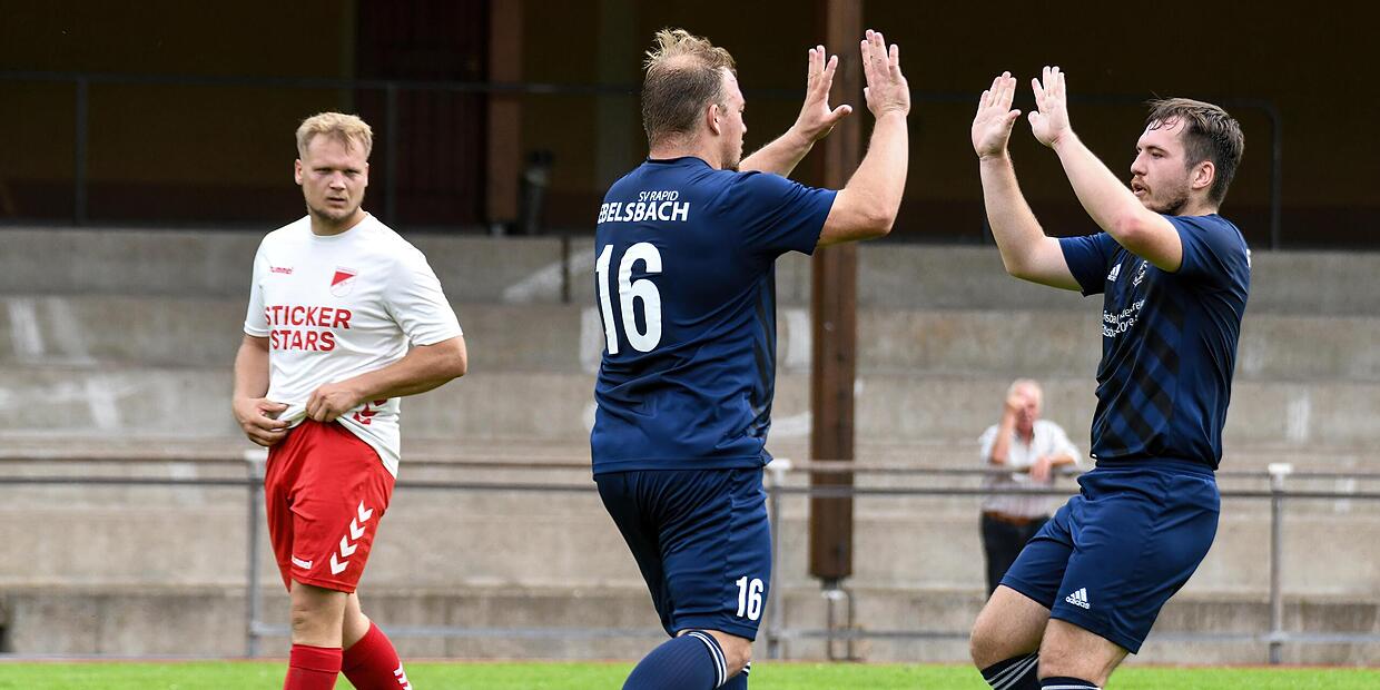 Fußball: Rapid Ebelsbach schlägt Aidhausen dank Dreierpack von Clemens Haub
