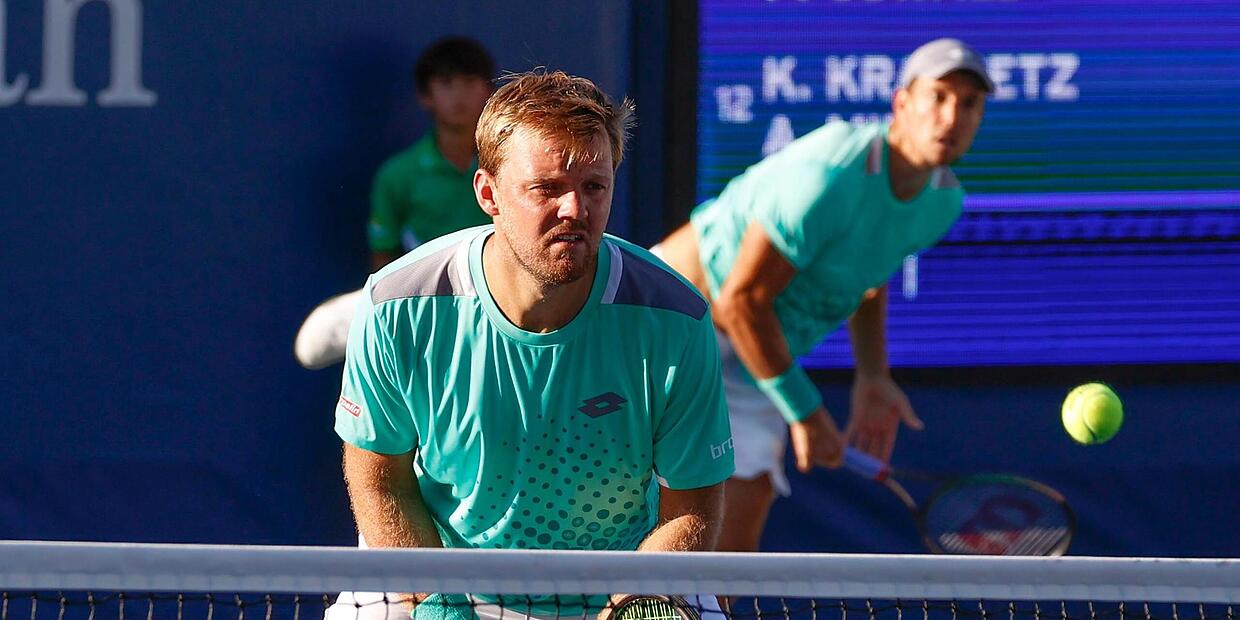 Kevin Krawietz scheitert bei den US Open im Doppel und Mixed früh