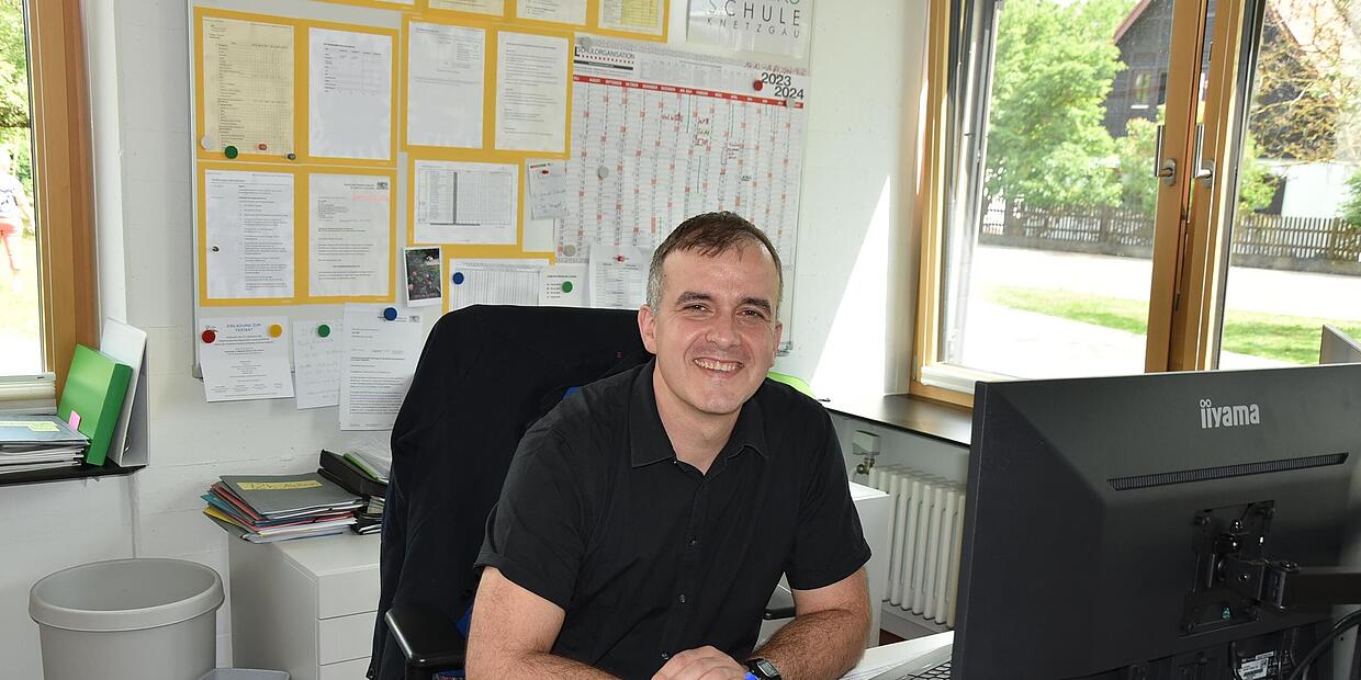 Schule Knetzgau Rektor Markus Reitz ins Amt eingeführt