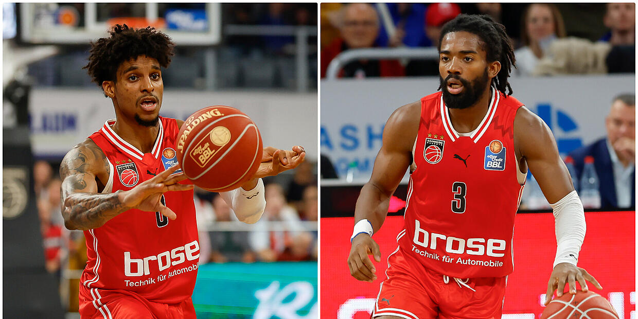Bamberg Baskets: Malik Johnson und Justin Gray gehen