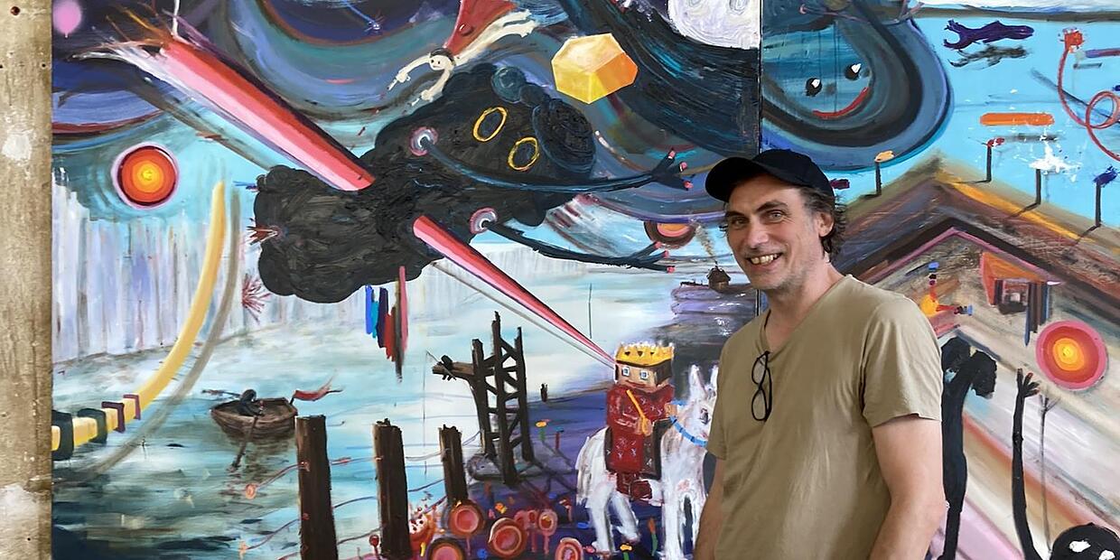 Ausstellung im Kunstraum Kesselhaus in Bamberg von Berliner Maler ...