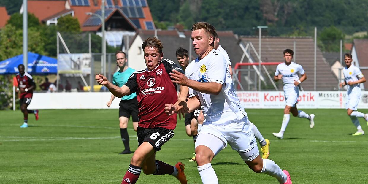 Fußball: SpVgg Bayreuth gewinnt Testspiel gegen 1. FC Nürnberg II