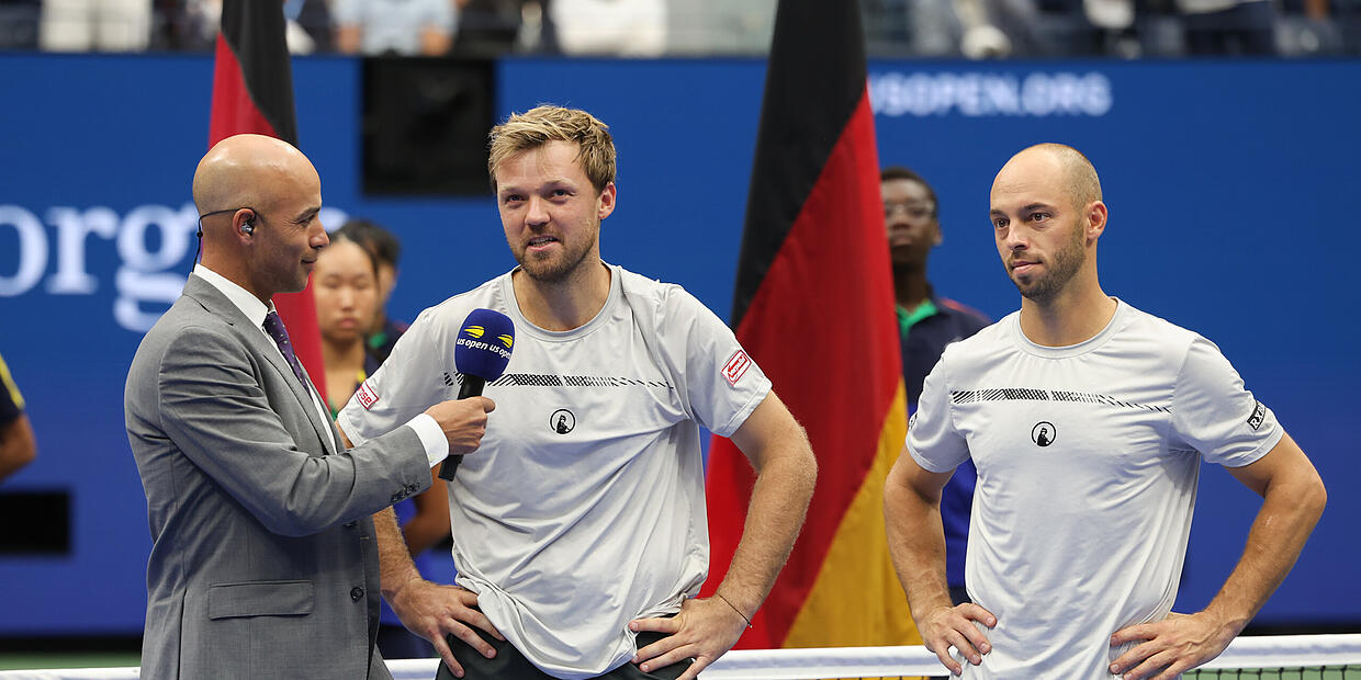 Tennis: Kevin Krawietz schlägt mit Tim Pütz bei den European Open in Antwerpen auf