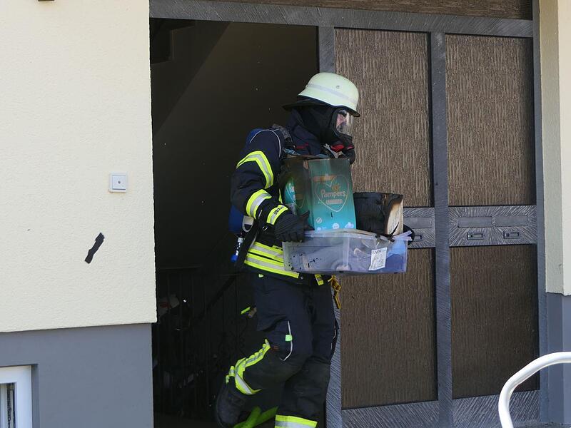 Brand in einem Wohnhauskeller am Sonntagmittag (4. Juni) in Wonfurt