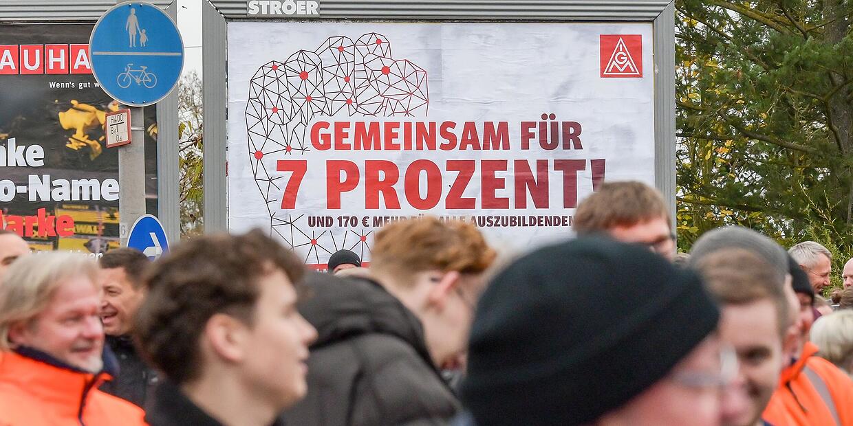 "Größter Warnstreiktag": IG Metall ruft am Donnerstag erneut zum ...