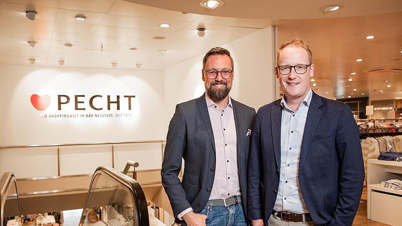 Pecht in Bad Neustadt: Geschäftsführer Bernd Titius und Björn Tischer ...