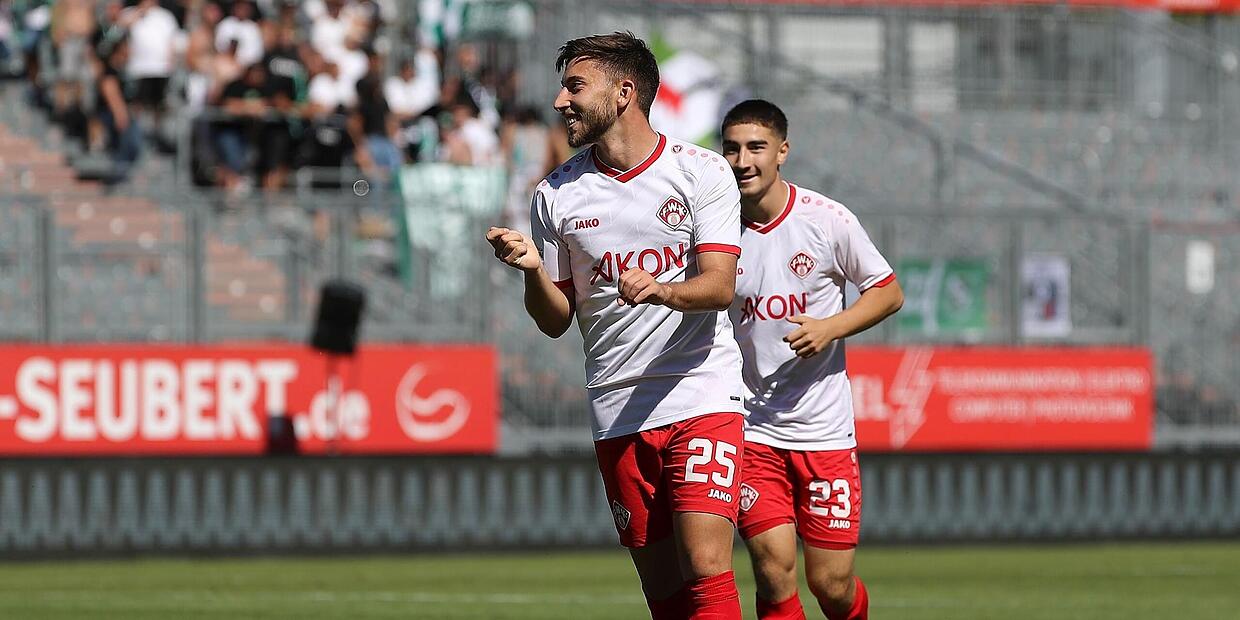 Fußball-Regionalliga Bayern: Mittelfeldspieler Dominik Meisel ist bei den Würzburger Kickers nun ...
